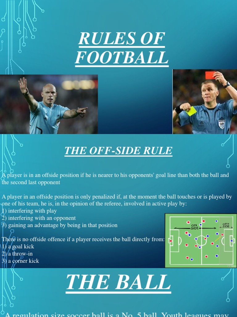 Rules of Football - Pps | PDF | Association Football | Referee