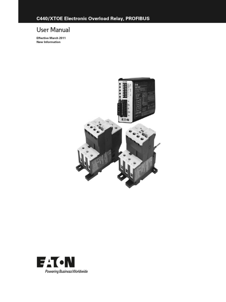 C440 Overload Base | PDF | Relay | Fuse (Electrical)