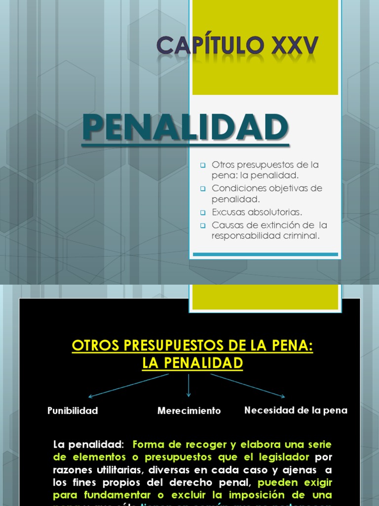 Conceptos Clave de la Penalidad | PDF | Delito | Derecho penal