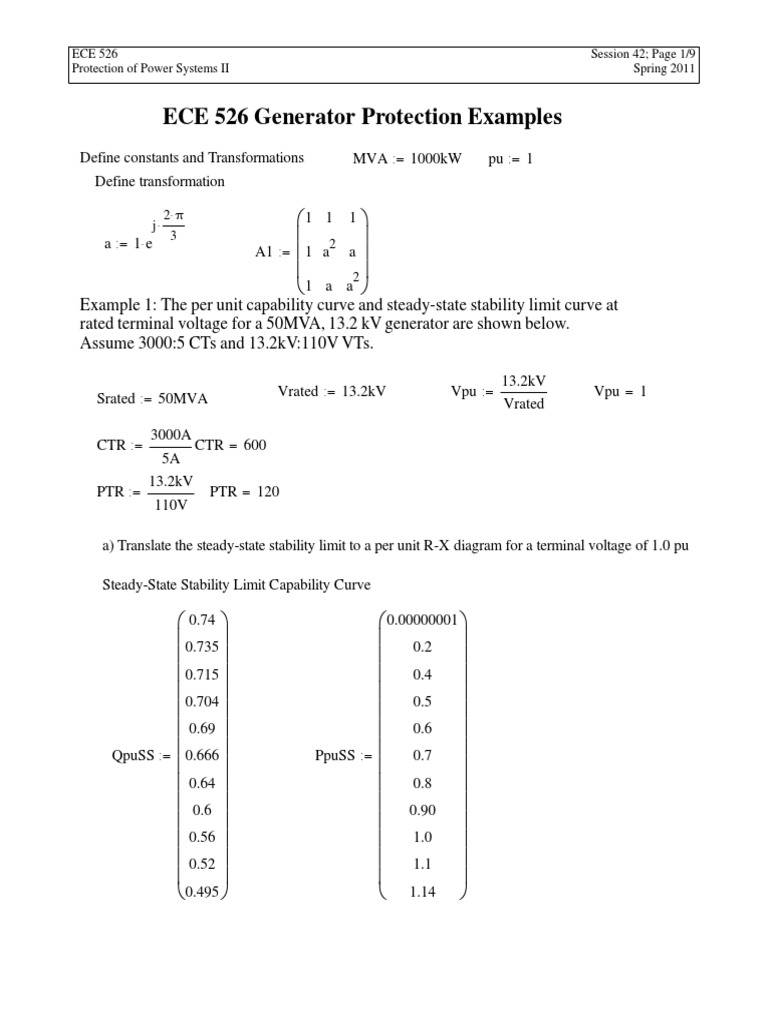 Arc Flash Example TCC | PDF | Quantity | Force