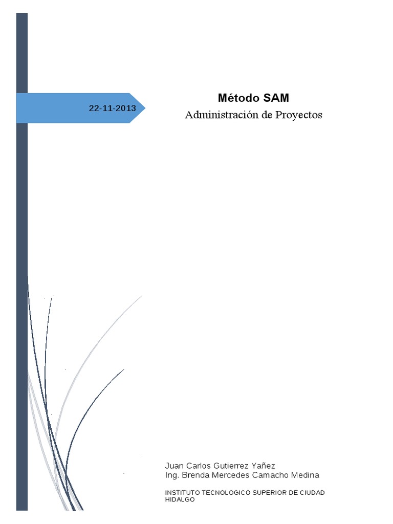 Método SAM para Reducción de Proyectos | PDF | Conceptos matemáticos ...