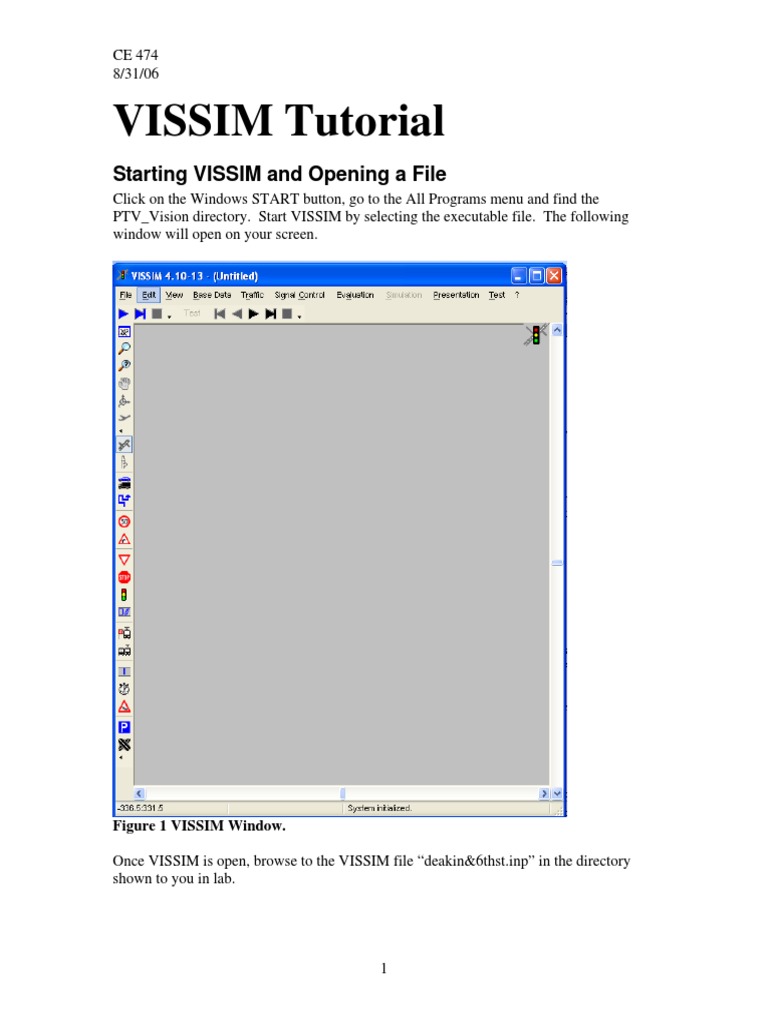 VISSIM Tutorial-Lab 2 (Final) | Computing | Technology
