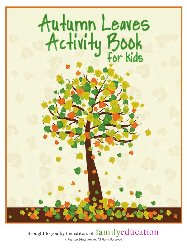 Autumn Leaves Activity Booklet | PDF | Trees | Autumn