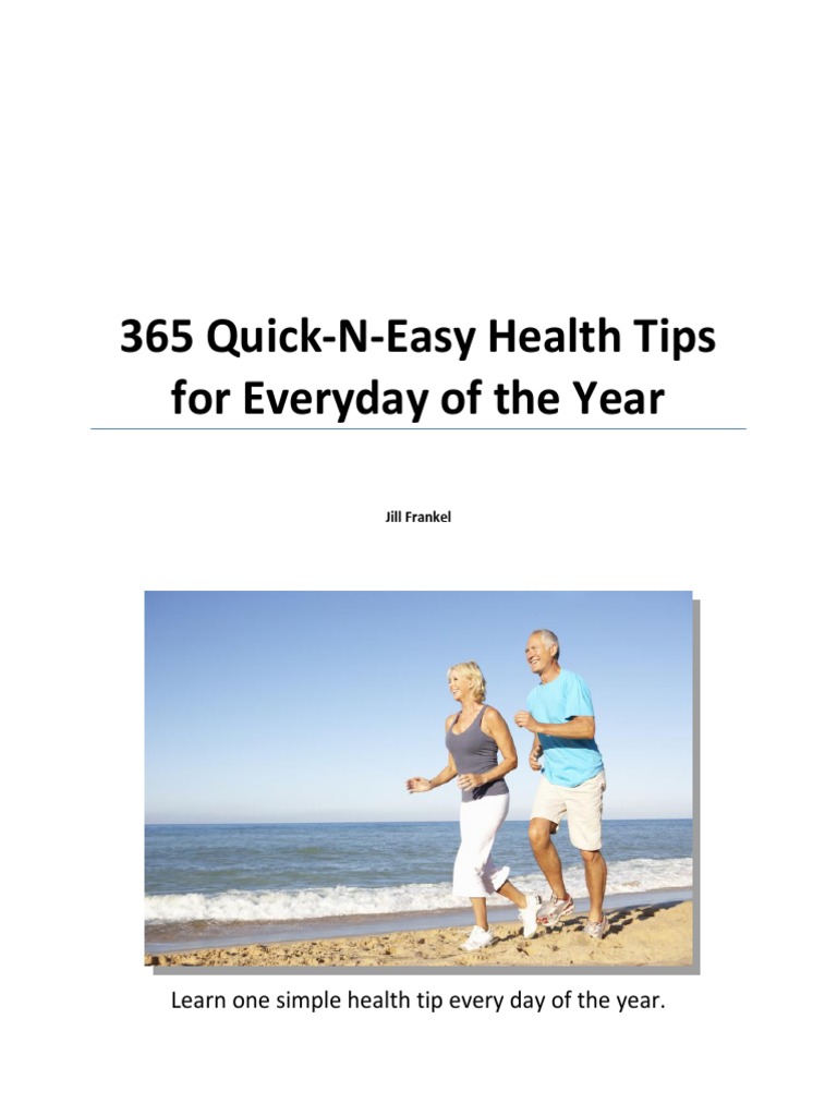 365 Daily Health Tips for Wellness | PDF | Allergen | Allergy