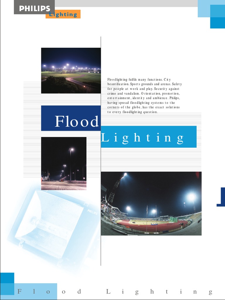 Philips - Flood Lighting | PDF | Lighting | Mirror