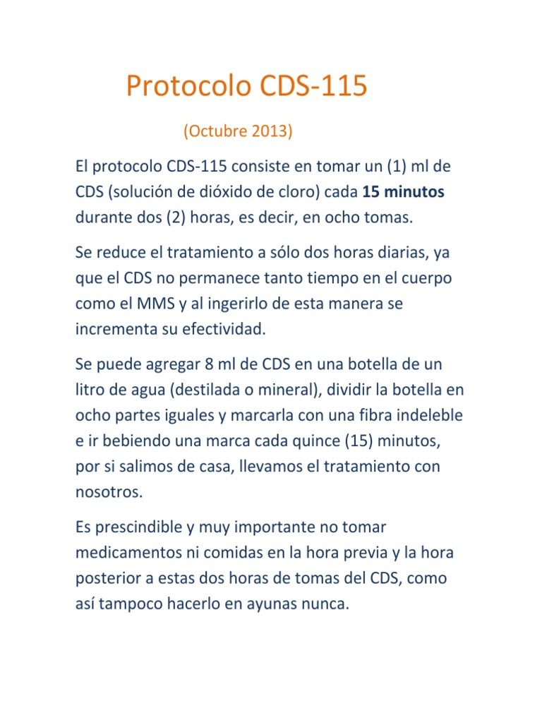 Protocolo CDS | PDF
