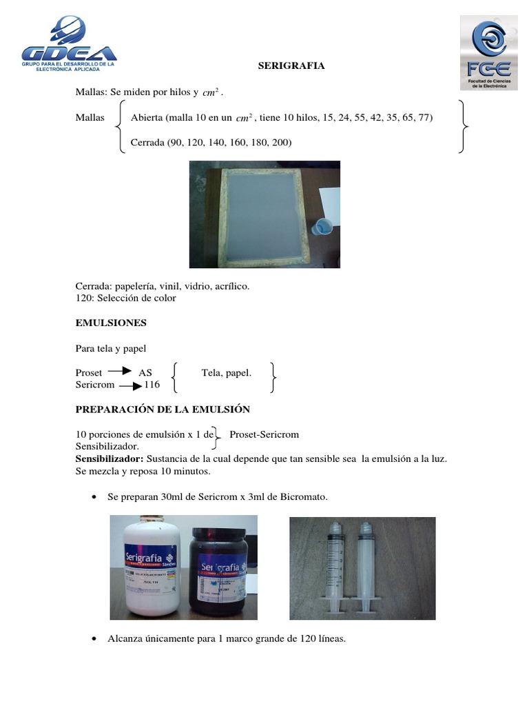 Manual de Serigrafia | PDF | Artes (general) | Naturaleza