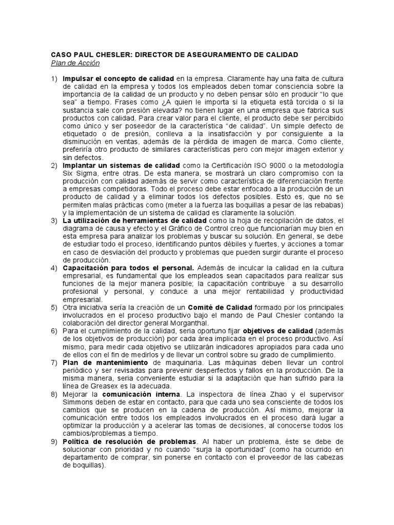 Caso Paul Chesler | PDF | Crecimiento personal y profesional | Tecnología