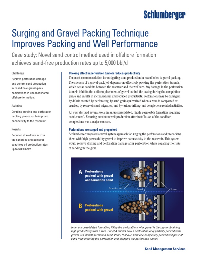Cased Hole Gravelpack Cs | PDF | Oil Well | Petroleum Reservoir