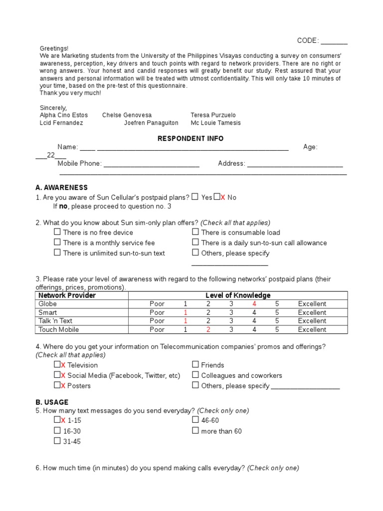 Questionnaire Financial Literacy | PDF | Business | Science
