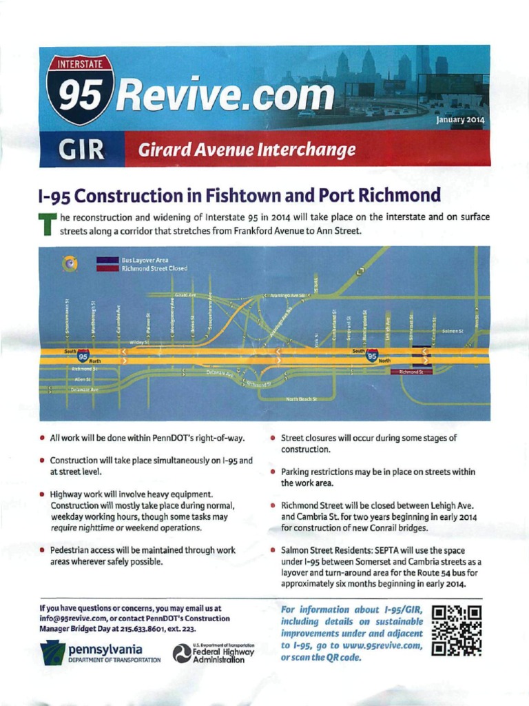 PennDot I-95 Update | PDF