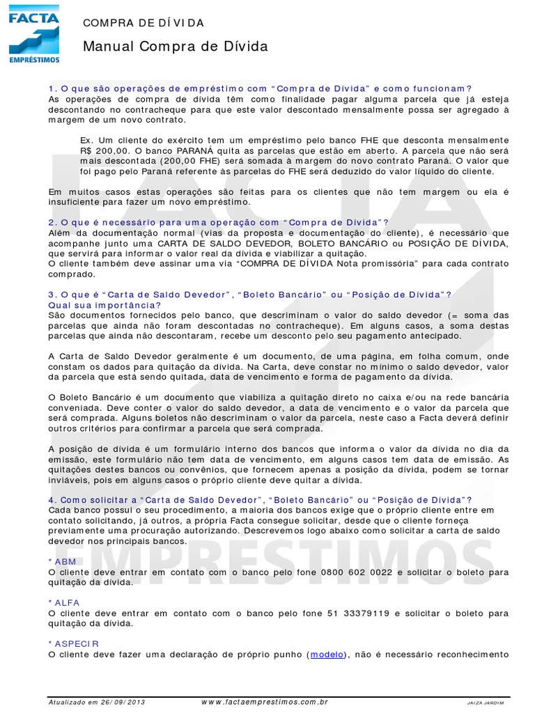 Compra de Divida | Empréstimos | Bancos | Avaliação gratuita de 30 dias ...