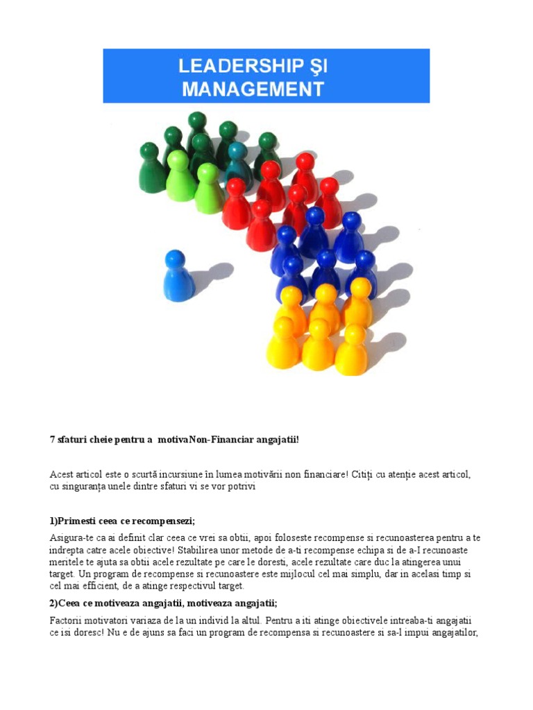 Leadership Si Management | PDF