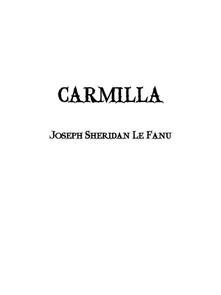Carmilla | PDF