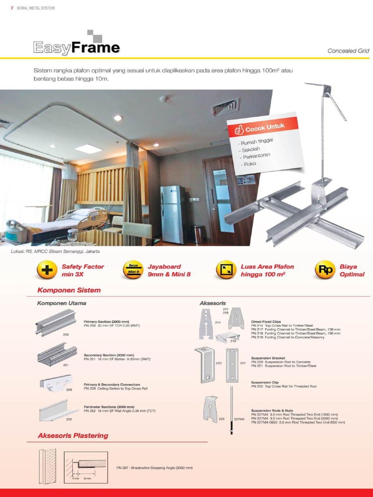 Jayaboard BORAL Easy Frame | PDF