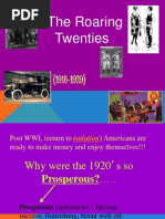 Crash Course US History 32 The Roaring 20s | PDF | Politics | History
