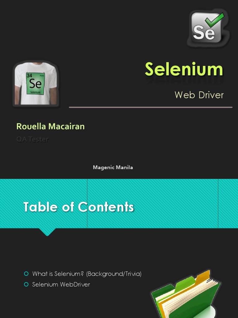 Selenium Webdriver (Selenium 2.0) | PDF | Selenium (Software) | Software Engineering