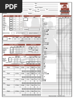 Star Wars d20 Fillable Character Sheet | PDF | Gaming | Role Playing Games