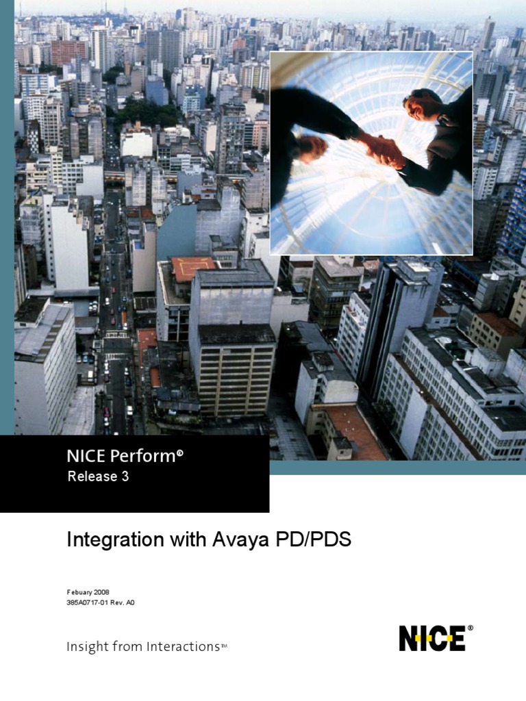 Avaya PD-PDS Integration | PDF | Call Centre | Common Object Request ...