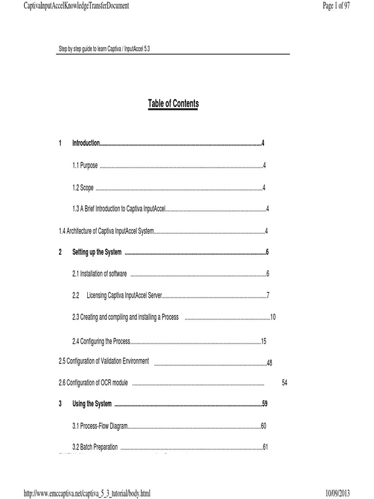 Captiva 5.3 Tutorial | PDF | Image Scanner | Documentation