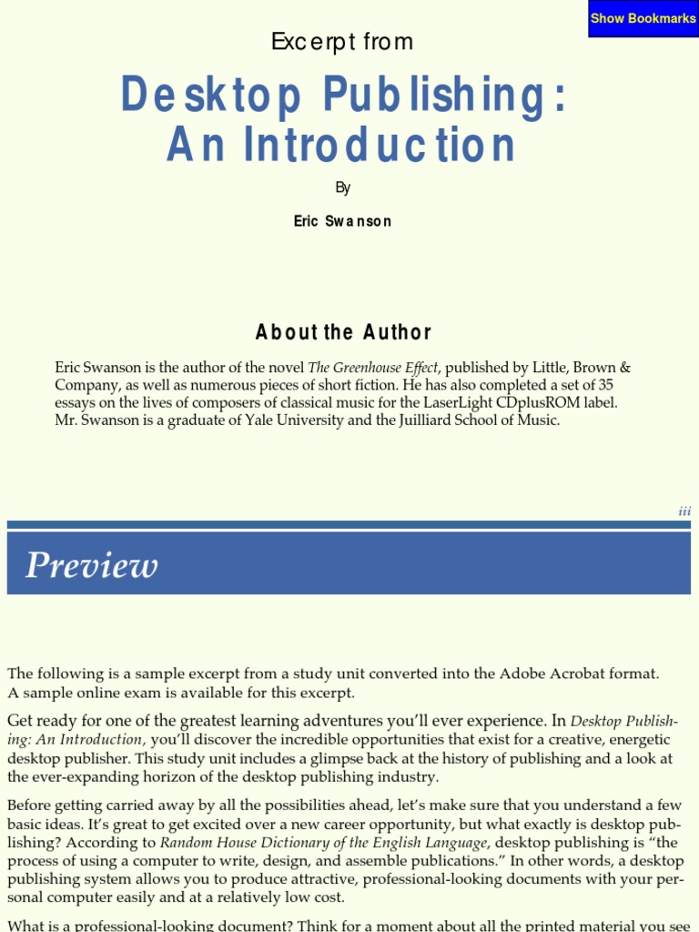 053 Sample | PDF | Publishing | Personal Computers