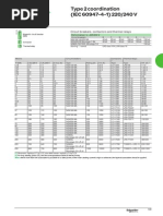 Schneider Electric Type 2 Co-Ordination Selection Charts-2 | PDF ...