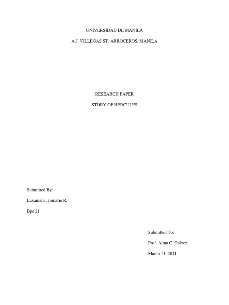 Hercules: Life and Labors Explained | PDF | Apollo | Hera