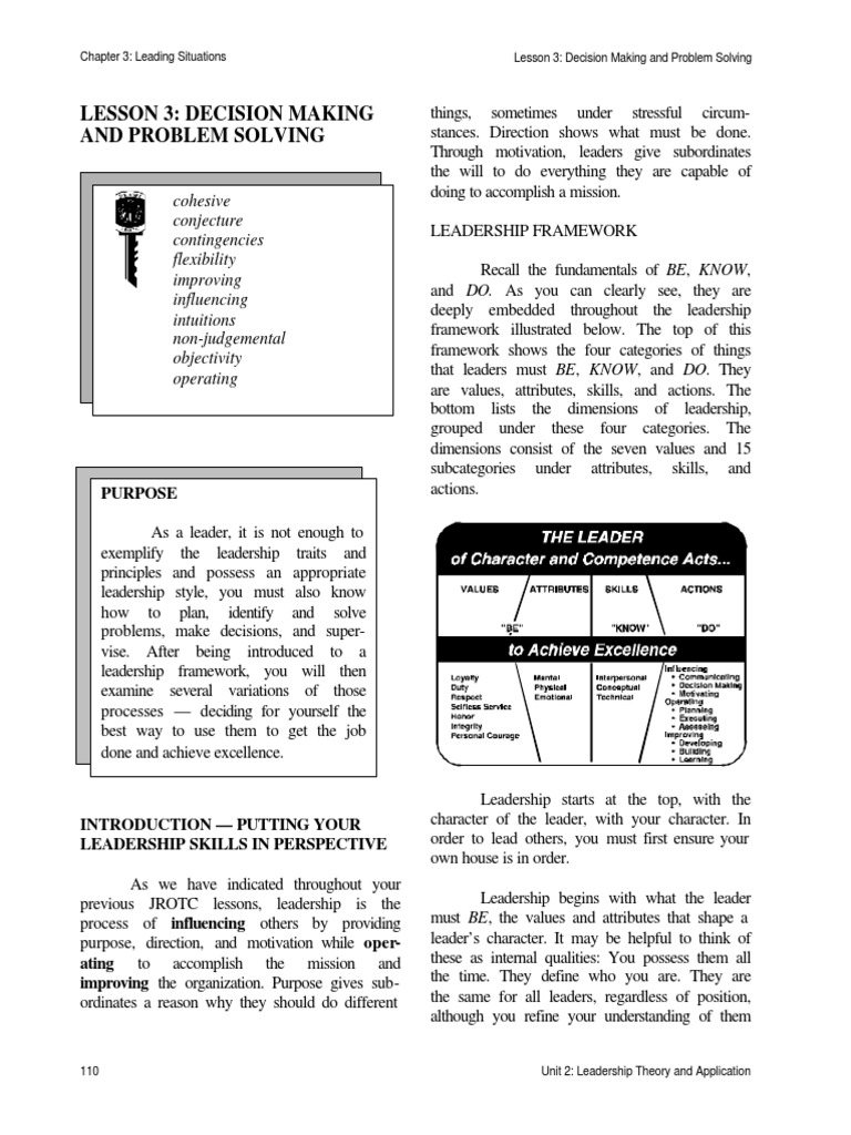 Leadership and Decision Making | Download Free PDF | Leadership ...
