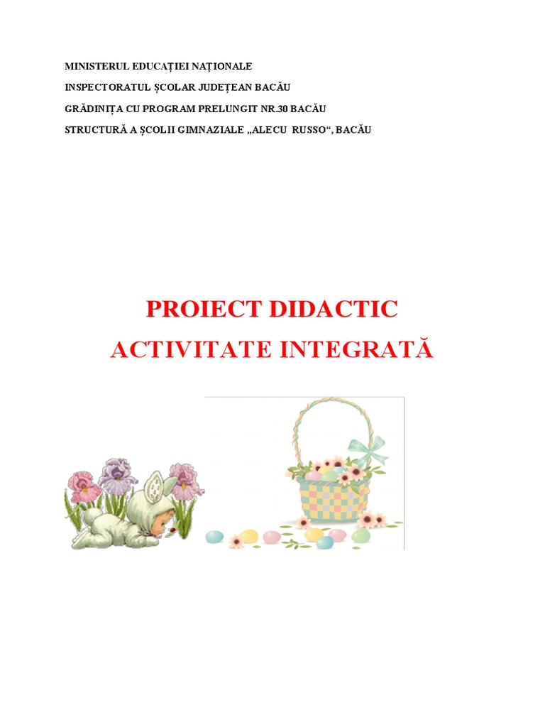 Proiect Paste | PDF