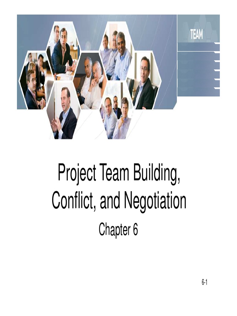 Project Team Building and Conflict Management | PDF | Team Building ...