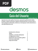 Desmos - Guía para El Usuario PDF | PDF | Software | Informática