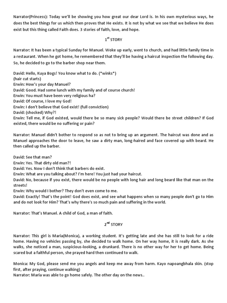 Role Play | PDF | Religion And Belief