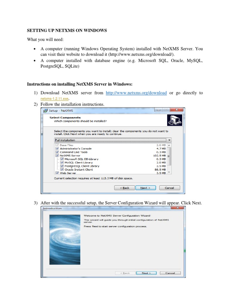 Setting Up Netxms On Windows | PDF | Command Line Interface | Server (Computing)