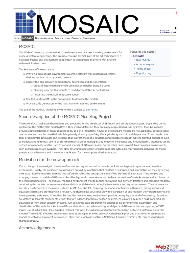WWW Mosaic Modeling de | PDF | Databases | Modular Programming