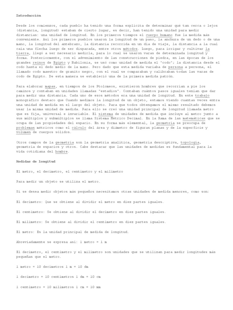 COMBERCIONES | PDF | Volumen | Unidades de medida