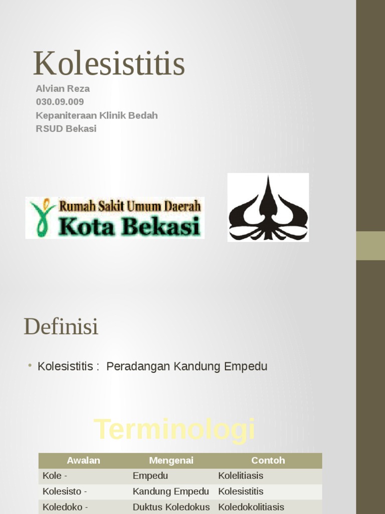 Kolesistitis | PDF
