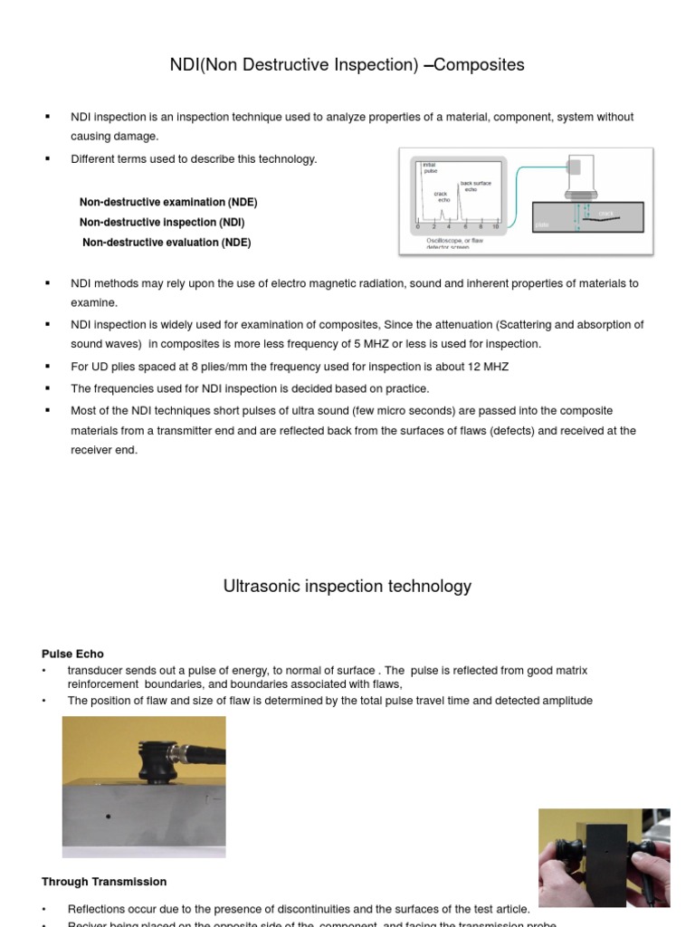 NDI Equipment | PDF | Nondestructive Testing | Physics