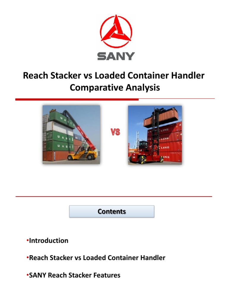 Reach Stacker Vs Loaded Container Handler | PDF | Suspension (Vehicle ...