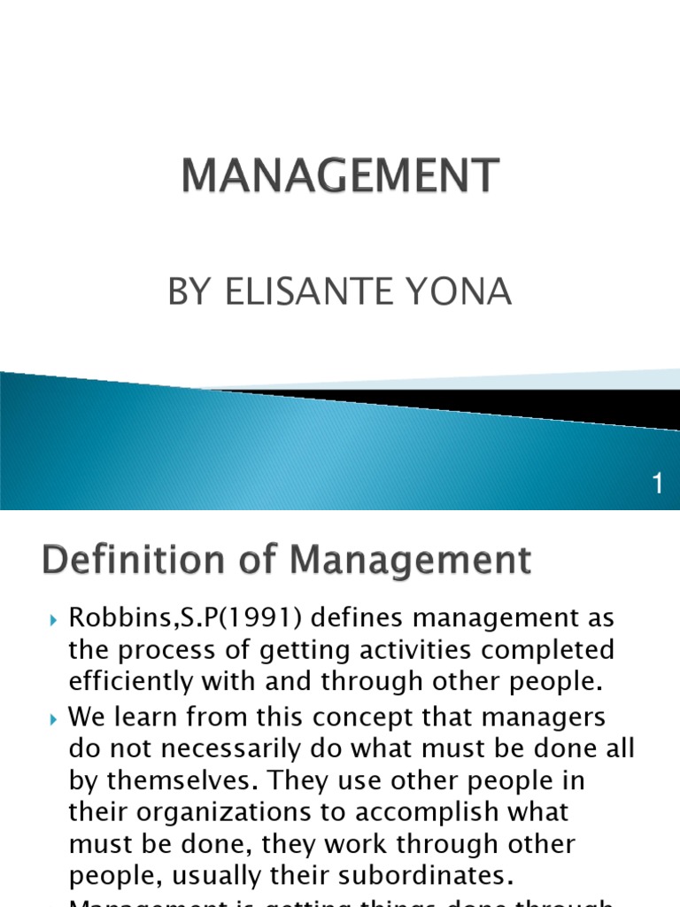 Principles of Management | PDF