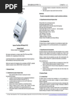 Aclas Pp9-Plus Manual | PDF | Impresora (Computación) | USB