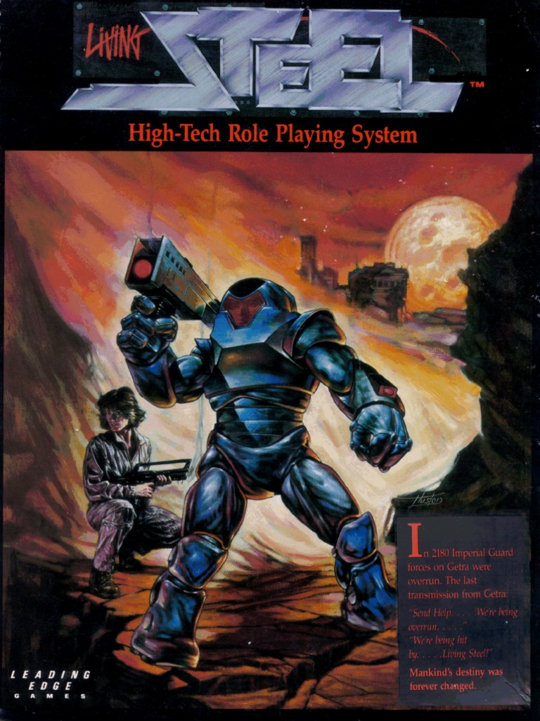 Living - Steel.rpg. .Boxed - Set | PDF