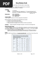 Elderly Mobility Scale | PDF