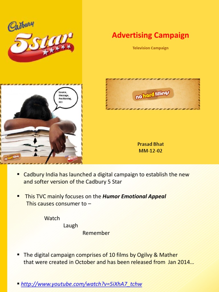 Cadbury 5 Star Softer Ad Campaign | PDF | Career & Growth | Business