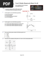 Year 8 Algebra Exam Workbook | PDF | Mathematics | Algebra