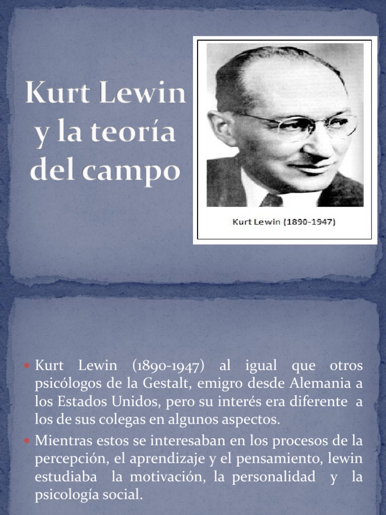 Kurt Lewin