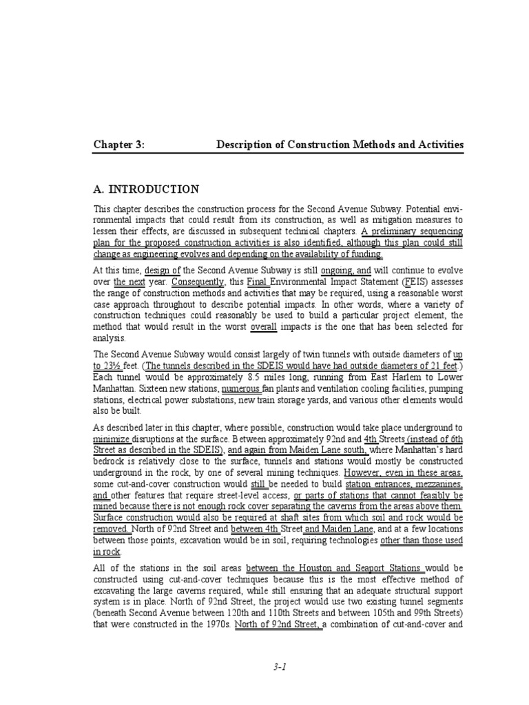 An Overview of Construction Methods, Activities, and Phasing for the ...