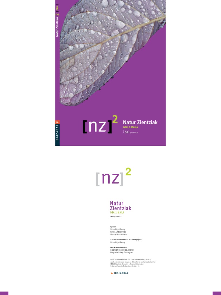 Natur Zientziak DBH2 | PDF