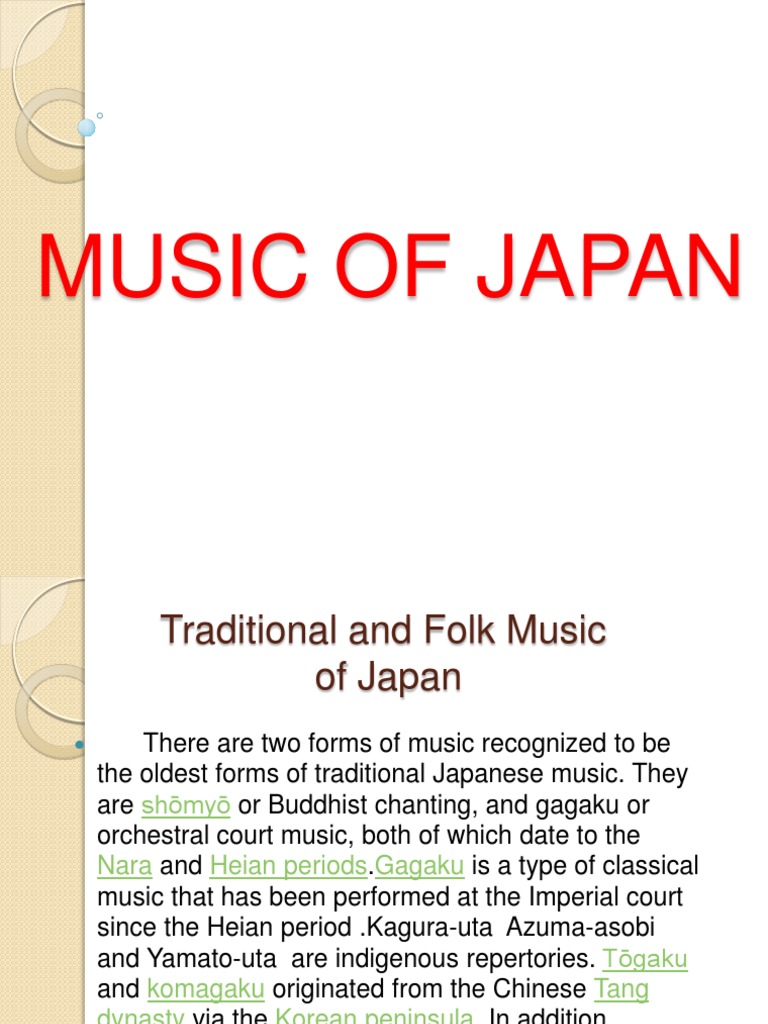 Music of Japan | PDF | Musical Instruments | String Instruments