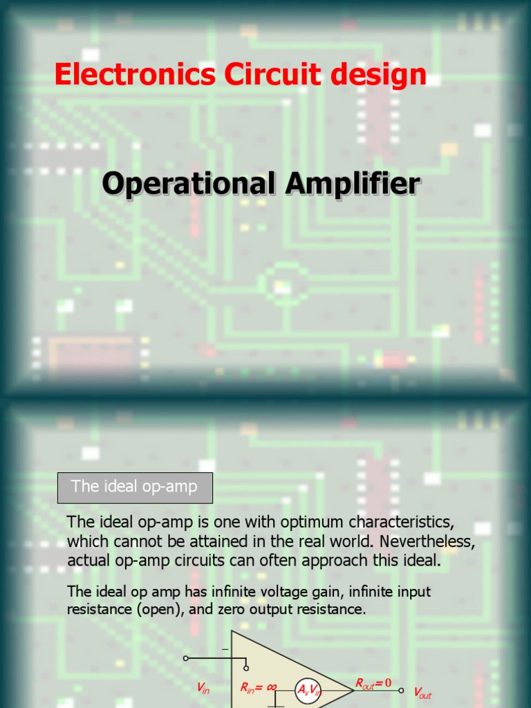 Operational Amplifier | PDF