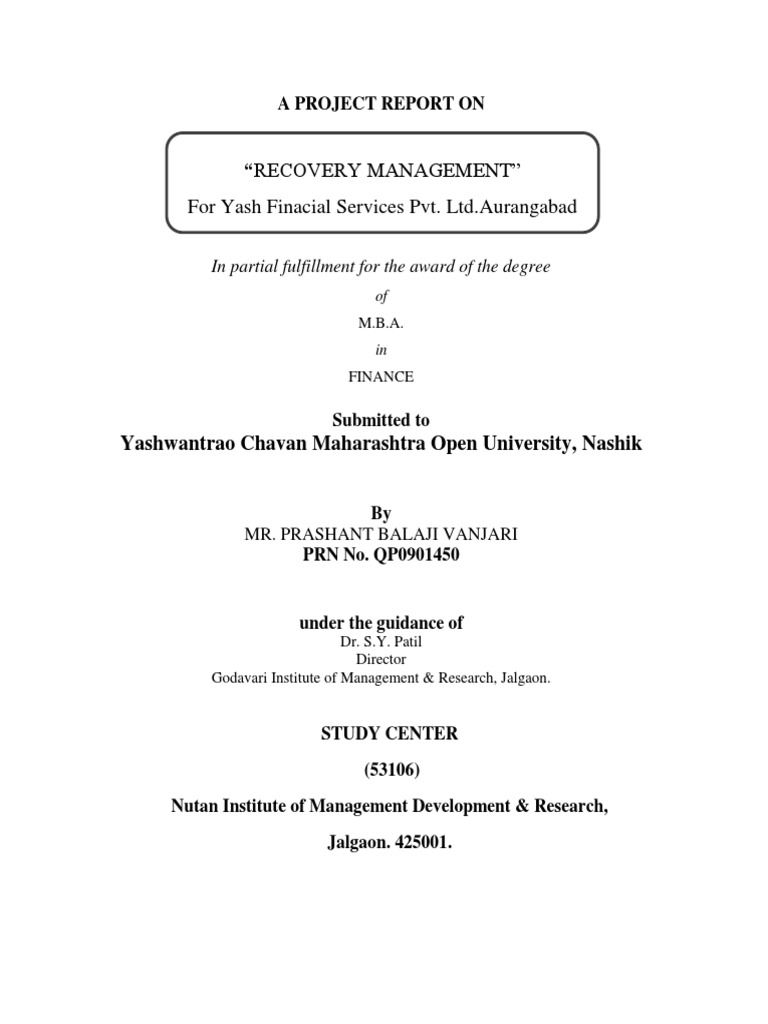 Mba Project | PDF | Hypothesis | Methodology